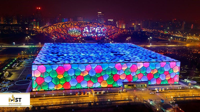 معرفی مکعب آبی پکن، سازه‌ای منحصر به فرد در چین | مقتدر سیر